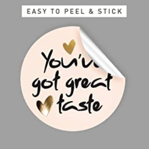 Office | 10 Youve Got Great Taste Stickers Peach 2 | Poshmark